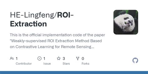 Github He Lingfeng Roi Extraction This Is The Official