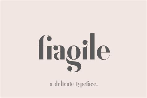 Fragile Font Youworkforthem
