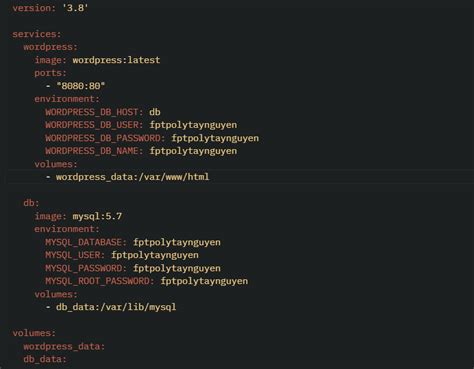Hướng Dẫn Chạy Wordpress Trên Nền Docker Cao Đẳng Fpt Polytechnic