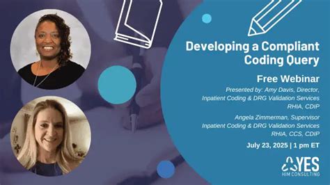 Compliant Coding Query Webinar Yes Him Consulting