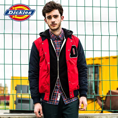 Dickies潮牌秋冬装新款棒球服男式休闲充棉厚保暖外套144m10ec04牛仔狂野