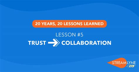 20 years 20 lessons learned streamlyne