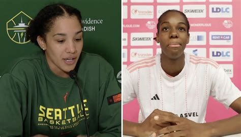 Wnba Gabby Williams Cash Sur Larrivée De Dominique Malonga Aux Us
