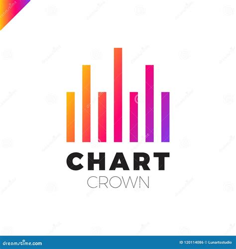 Chart Crown Infographic Rate Chart Or Rate Icon Logotype Growing