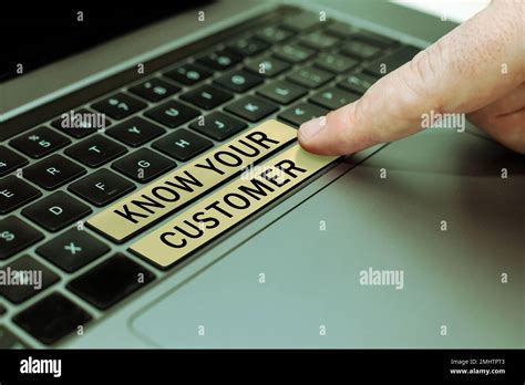 Text Sign Showing Know Your Customer Conceptual Photo Marketing Creating A Poll Improve Product