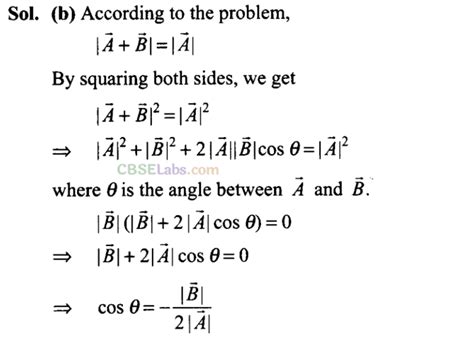 Ncert Exemplar Class 11 Physics Chapter 3 Motion In A Plane Learn Cbse