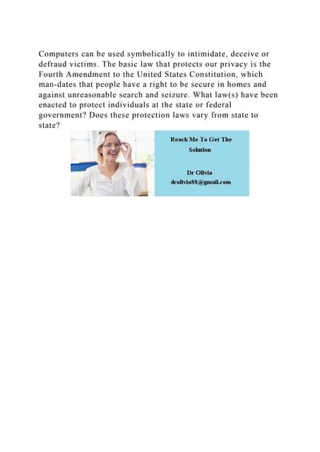 Computers Can Be Used Symbolically To Intimidate Deceive Or Defrauddocx