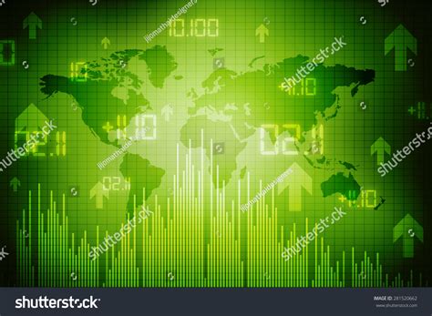 World Map Business Background Stock Illustration 281520662