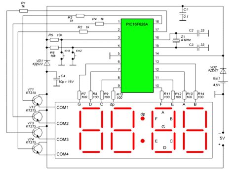 Простейшие часы