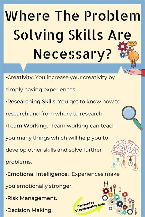 Where The Problem Solving Skills Are Necessary Problem Solving