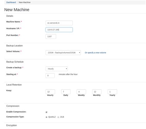 Add Server To R1Soft Server Backup Manager ServerOK