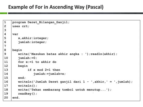 Algorithm And Programming Looping Structure Pdf