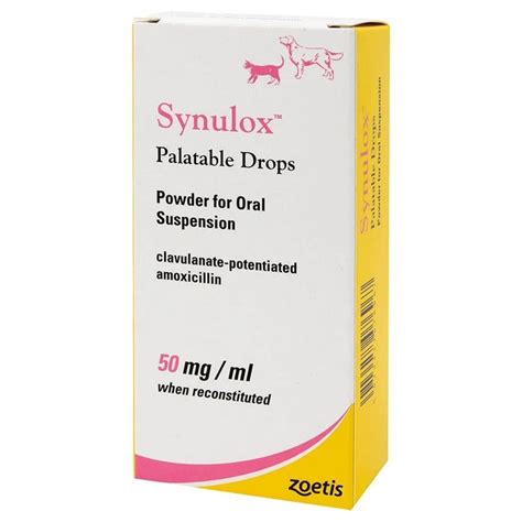 Synulox 15ml Synulox Palatable Drops Synulox For Cats And Dogs