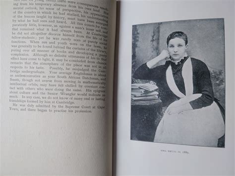 Jan Smuts Being A Character Sketch Of Gen The Hon J C Smuts K C M L A Minister Of