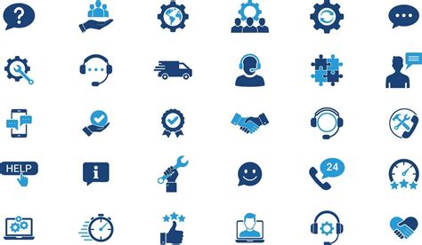A Set Of 30 Customer Service Icon Sets Support Helpdesk And Solutions Including Support