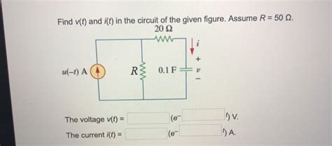 Solved Find V T And I T In The Circuit Of The Given Chegg Com