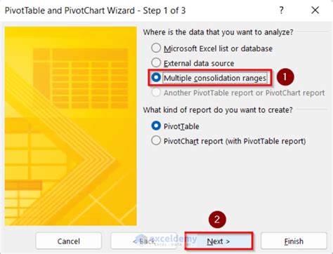 How To Create Table From Multiple Sheets In Excel 4 Easy Ways
