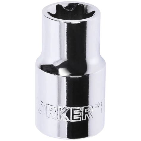 Soquete Torx Worker Encaixe 12 E18
