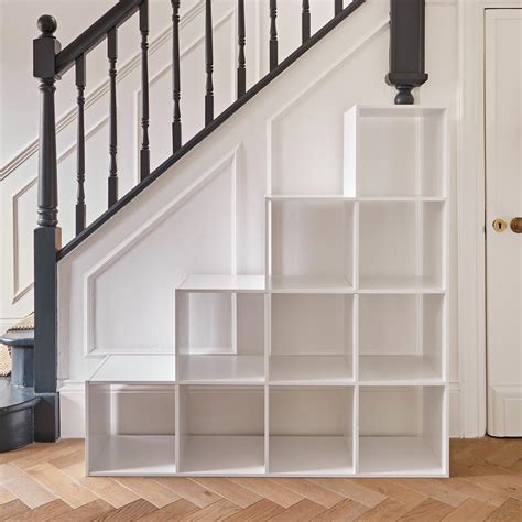 10 Cube Storage Shelf Unit White Laura James Ireland