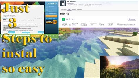 How To Download And Install Shaders Pledc