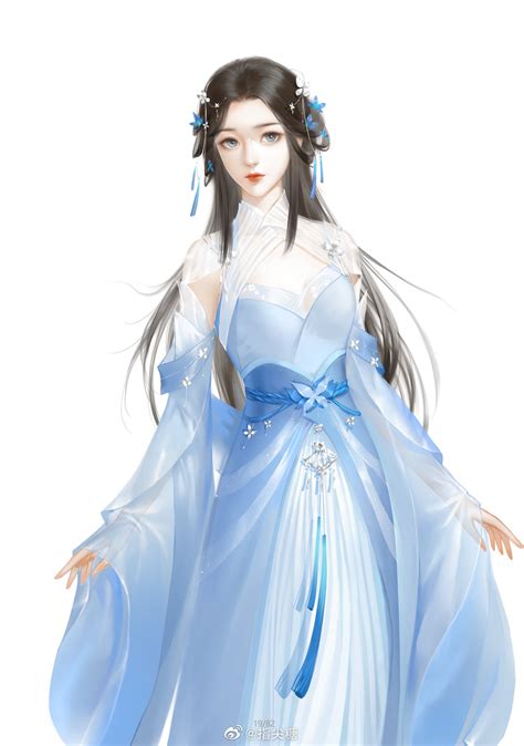 古风美人 作者 指尖糖 堆糖美图壁纸兴趣社区