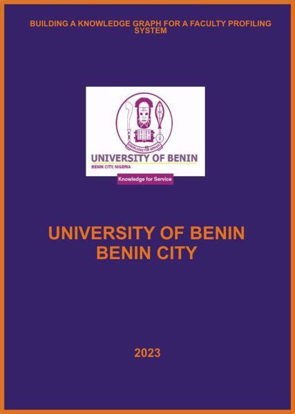 Building A Knowledge Graph For A Faculty Profiling System Best Bookstore In Nigeria Buy Books