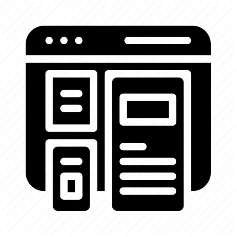 User Interface Experience Web Content Browser Web Design Icon Download On Iconfinder