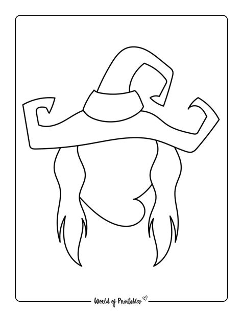 Free Witch Template Printables