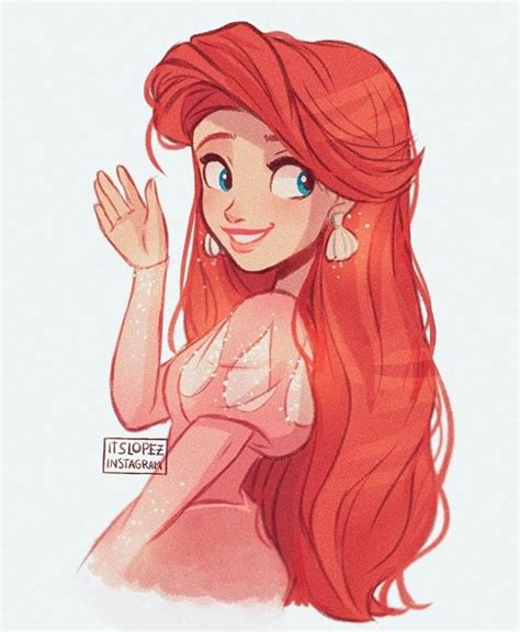 Dibujo De Ariel Disney
