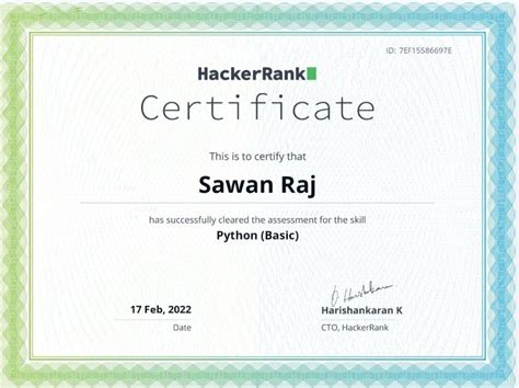 Sawan Kumar On Linkedin Hackerrank