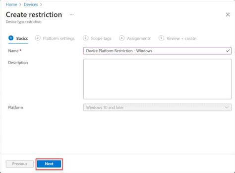 How To Configure Intune Device Enrollment Restrictions