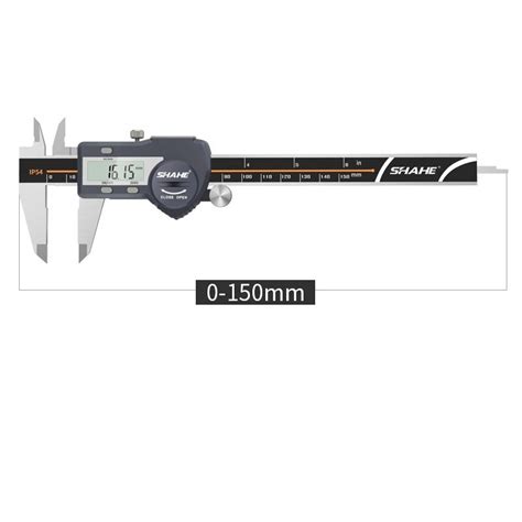Shahe0 150 200mm 300mm Bluetooth Digital Caliper Stainless Steel Electronic Caliper Measuring