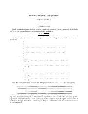 Solving Cubic And Quartic Equations A Comprehensive Guide Course Hero