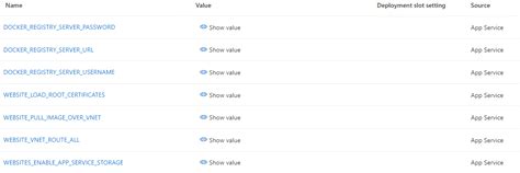 unable to connect to private registry from an app service microsoft qanda