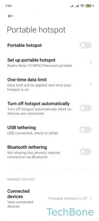 How To Turn On Off USB Tethering Xiaomi Manual TechBone
