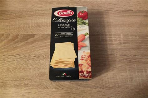 Паста Barilla La Collezione Лазанья 500 г — купить в интернет-магазине ...