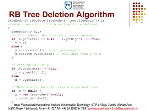 Red Black Tree Insertion And Deletion Pptx