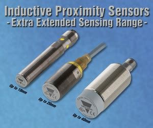 Inductive Prox Sensors With Up To 3 Times Sensing From CARLO GAVAZZI Automation Components