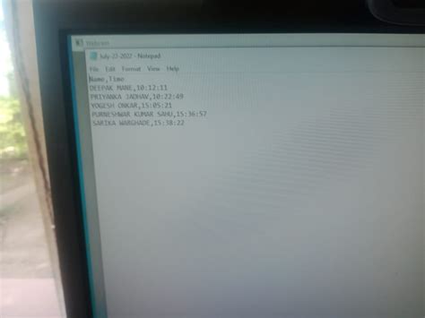 smart attendance system by using face recognition and opencv library