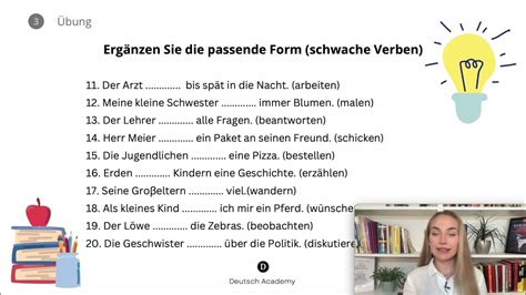 Минало просто Präteritum УПРАЖНЕНИЕ Силни и слаби глаголи НЕМСКИ ЕЗИК 🇩🇪 Deutsch Academy