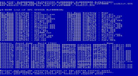 Windows Nt 3 5 Nt 4 0 Bsod By Frontier Aitken On Deviantart