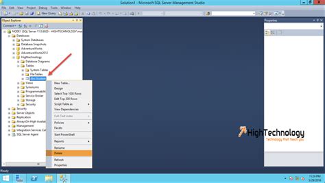 Drop Table Sql Server Hightechnology