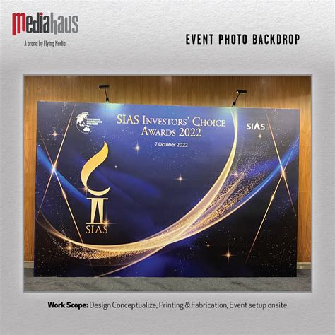 Event Backdrop Design Printing Services Business Services Printing Design And Marketing On