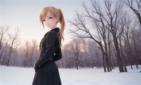 Winter Girl By Neuromage On Deviantart