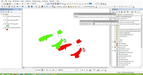 Vector Georeferencing Spatial Adjusment Consider The Transformation