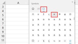 How To Insert Sigma Sum Symbol In Excel