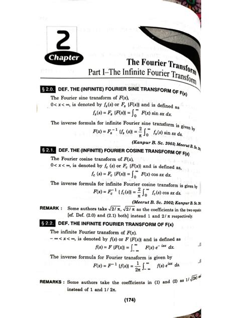 fourier transform pdf