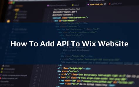 How To Add Api To Wix Website Wix Api