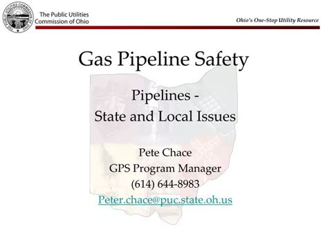 PPT Gas Pipeline Safety PowerPoint Presentation Free Download ID 1566920