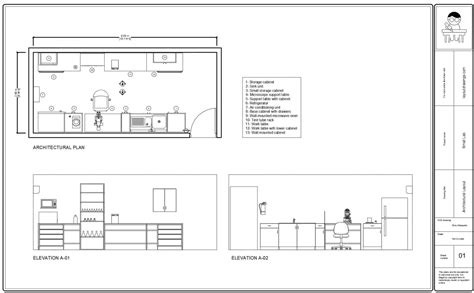 Small Lab Pdf Layout Drawings